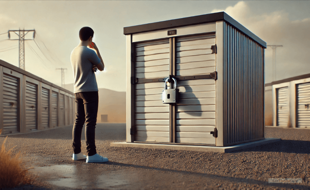 Illegally locked out of storage unit